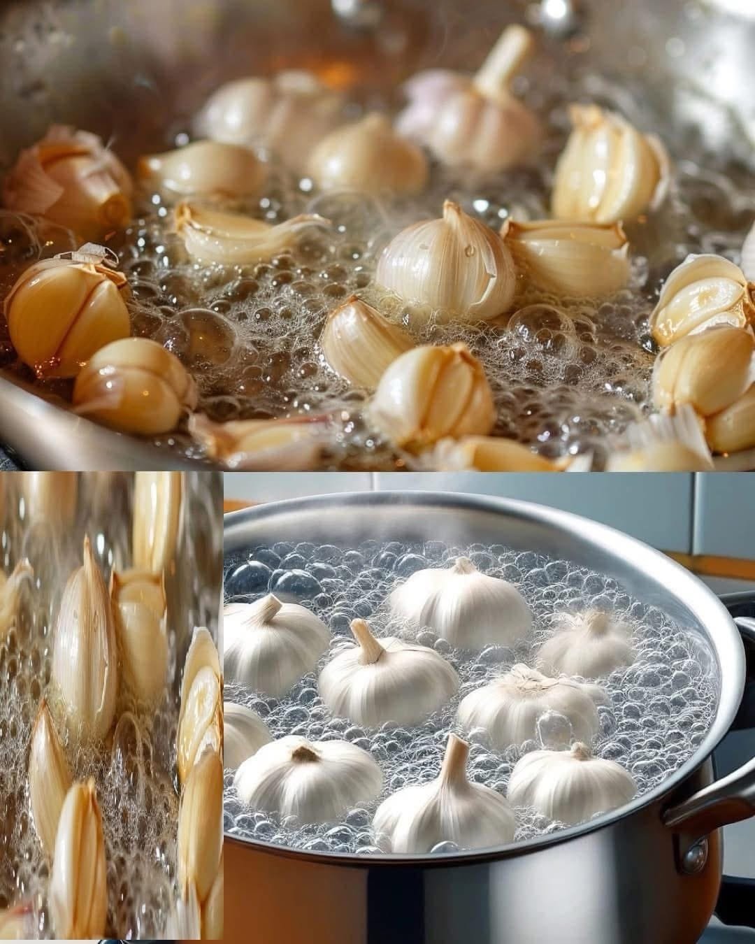 Faire bouillir 5 gousses d’ail dans une casserole : une solution ...